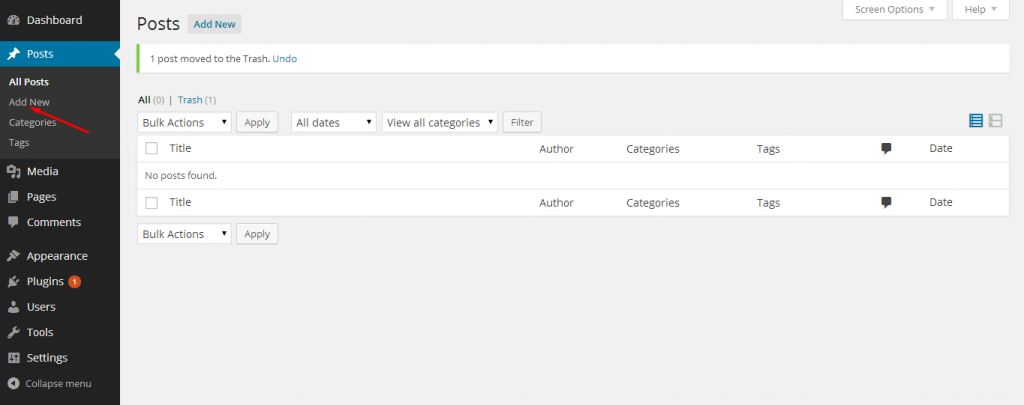 Servikus Tutorials » How to create WordPress post