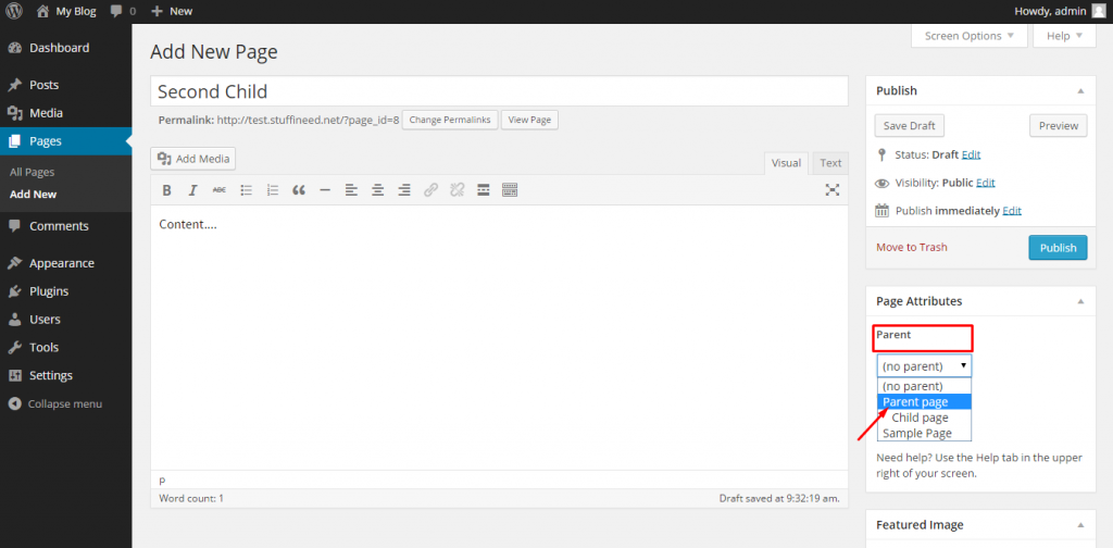 Servikus Tutorials » How to organize WordPress pages